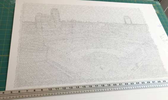 Fox Sports: Artist depicts iconic sports moments through unconventiona