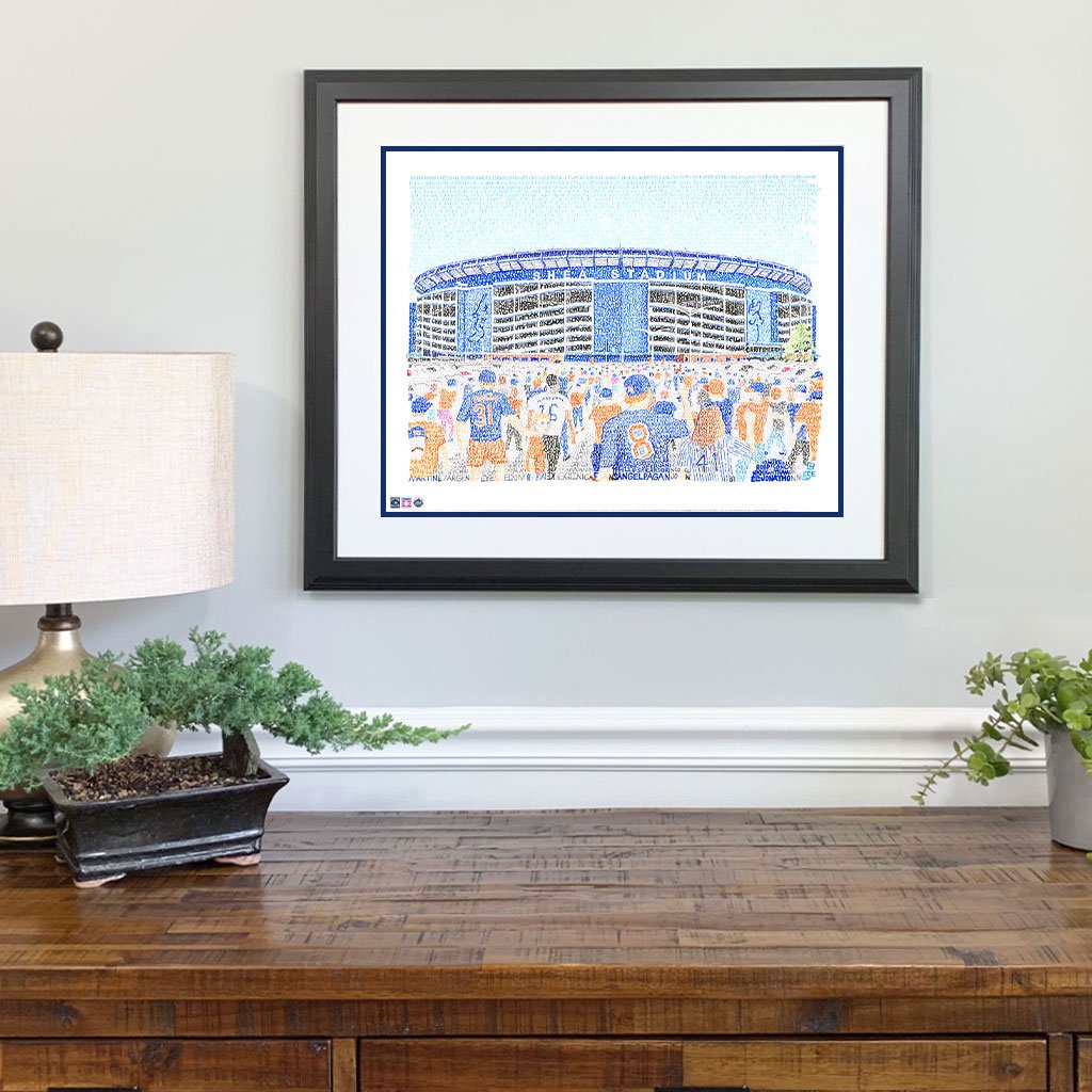 Shea Stadium | Mets Stadium Decor | Art of Words