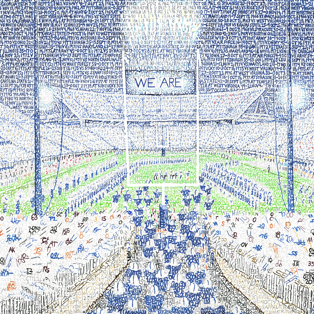 Penn State Plastic Canvas Pattern